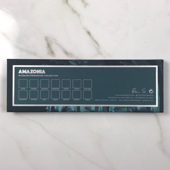 Makeup | Amazonia By Face Candy Eyeshadow Palette | Poshmark